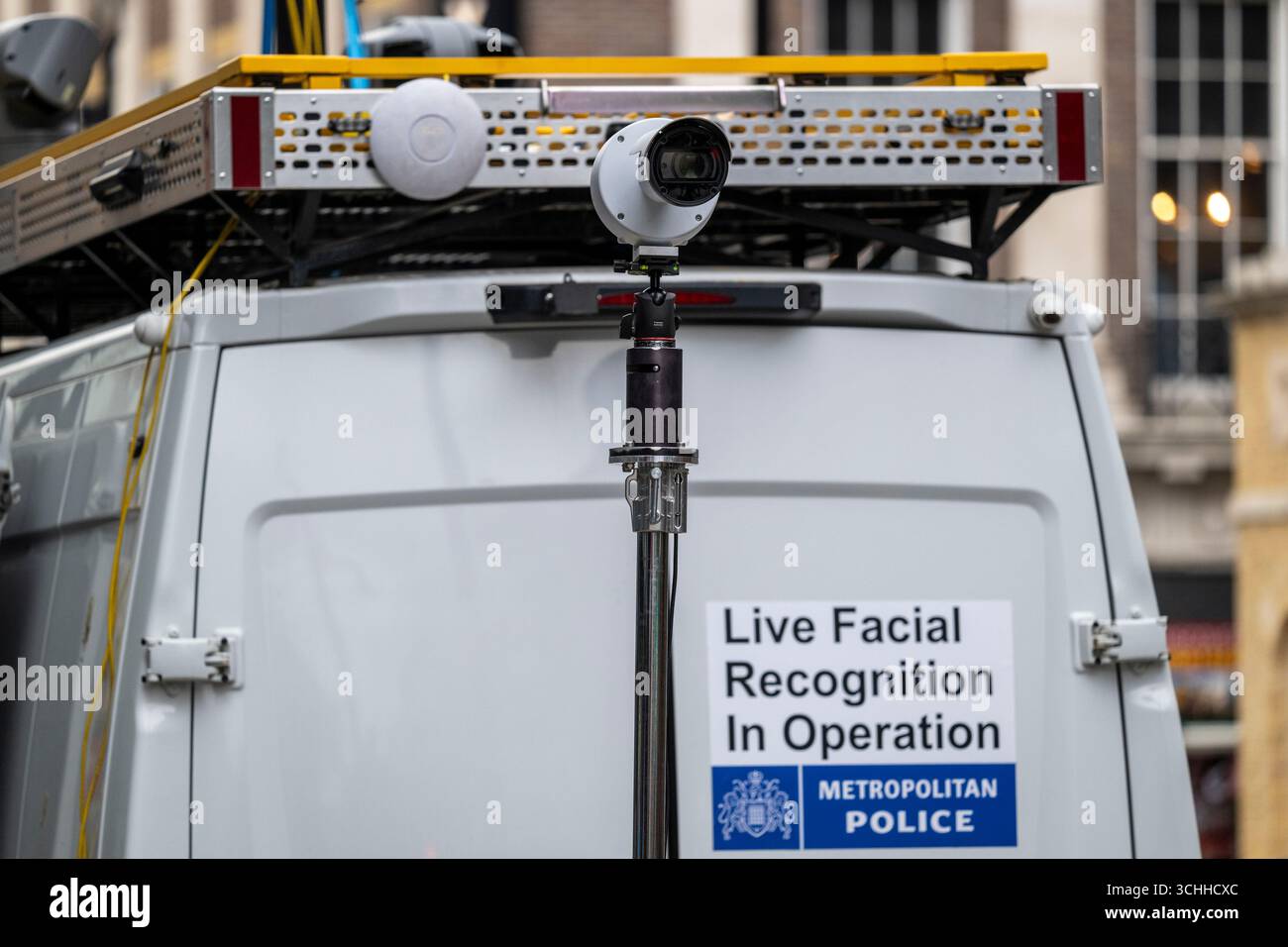 London, UK. 2 September 2025. An 8K camera next to a Metropolitan ...