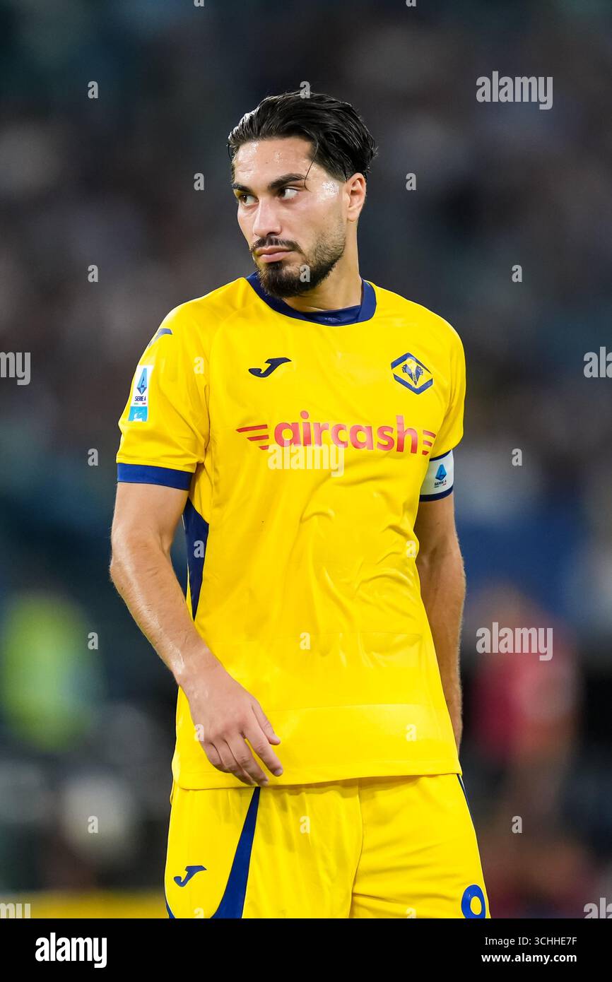 Suat Serdar of Hellas Verona FC looks on during the serie Serie A ...