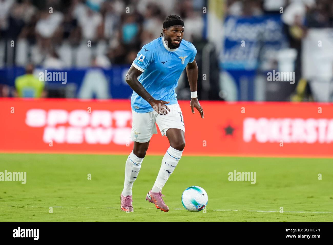 Nuno Tavares of SS Lazio in action during the serie Serie A Enilive ...