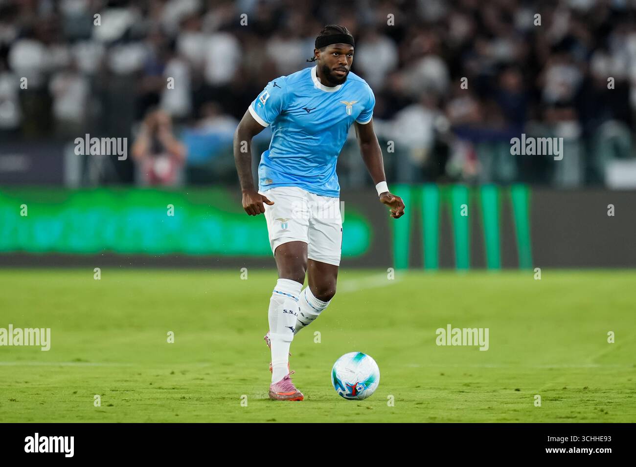 Nuno Tavares of SS Lazio in action during the serie Serie A Enilive ...