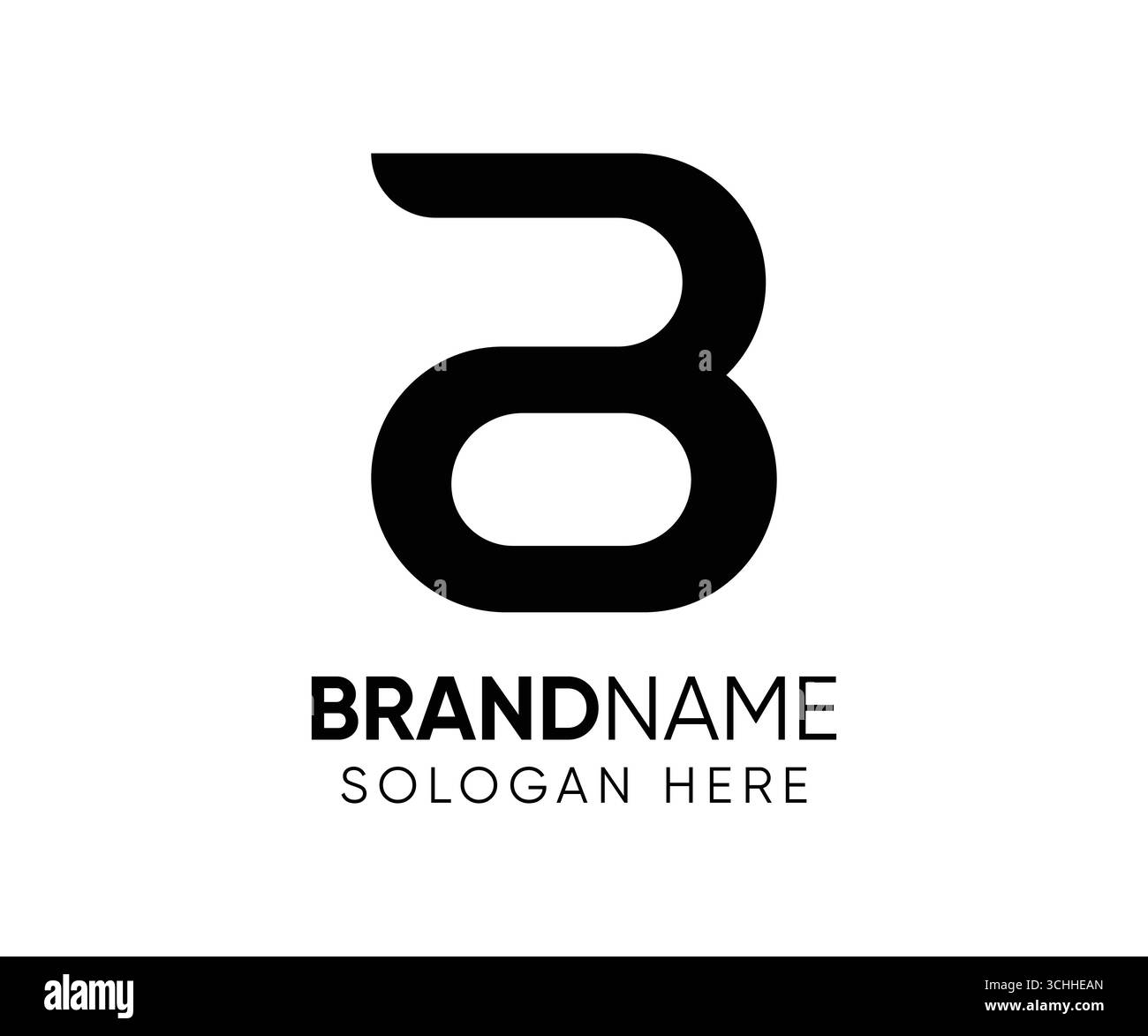 Modern branding symbol Black and White Stock Photos & Images - Alamy