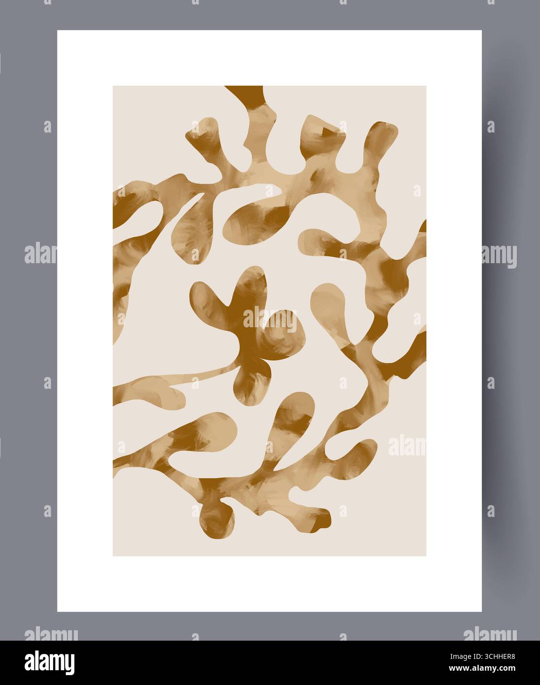 This is an exploration of Abstract Neutral Art characterized by Organic ...