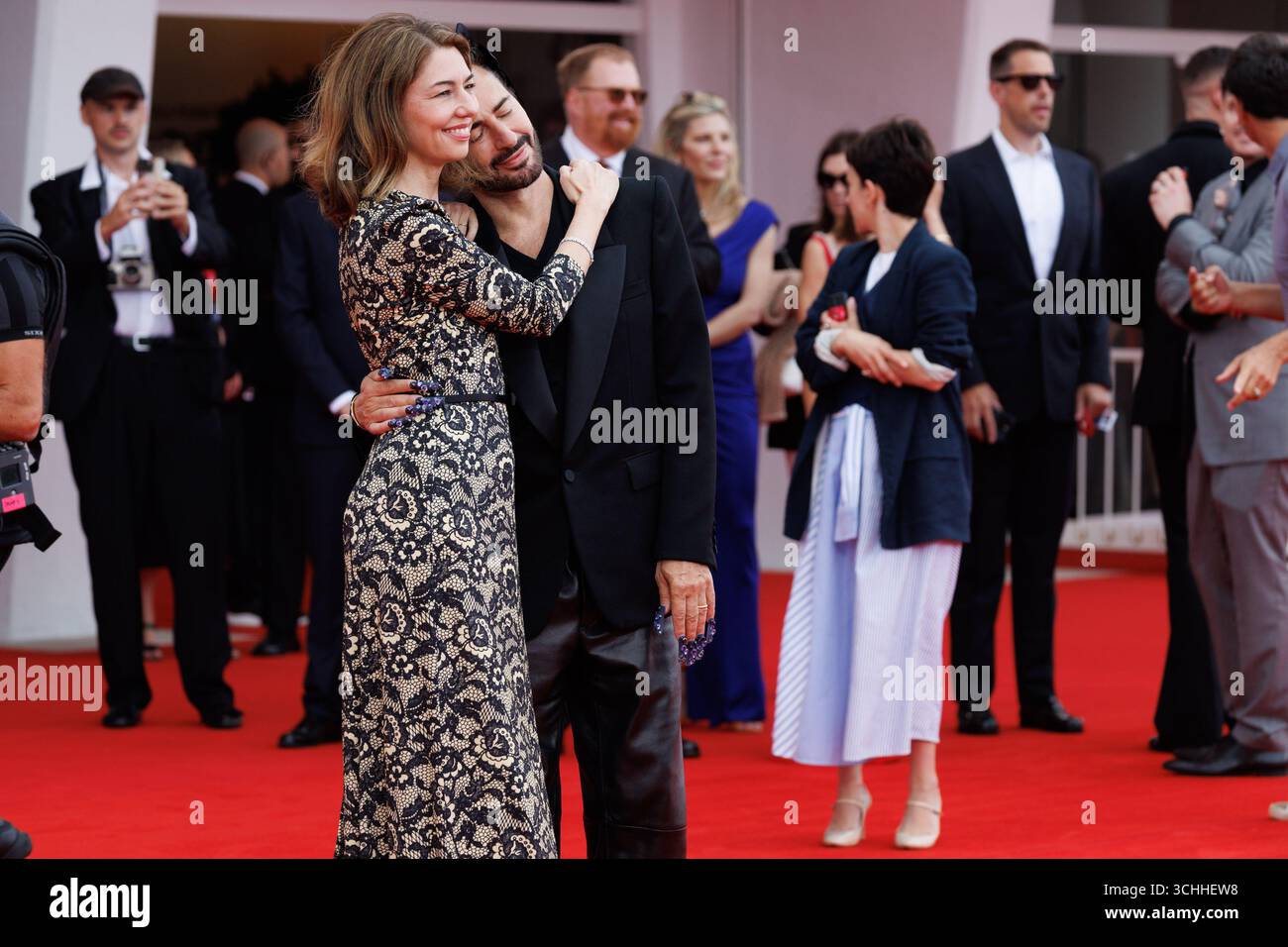 Sofia Coppola and Marc Jacobs attend "Marc By Sofia" red carpet during the 82nd Venice ...