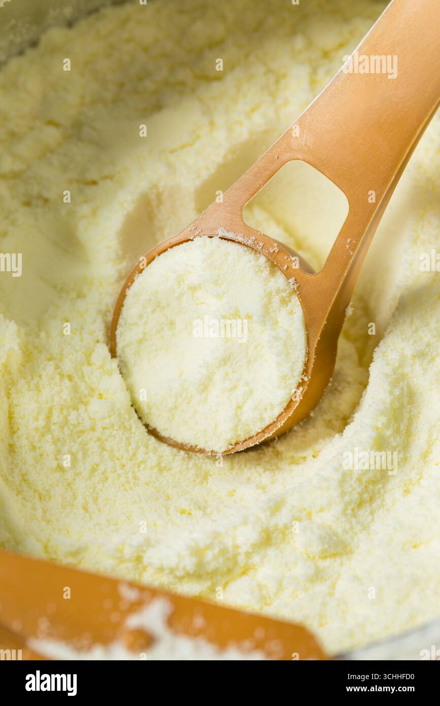 Organic Dry Powdered Baby Formula for a Bottle Stock Photo - Alamy