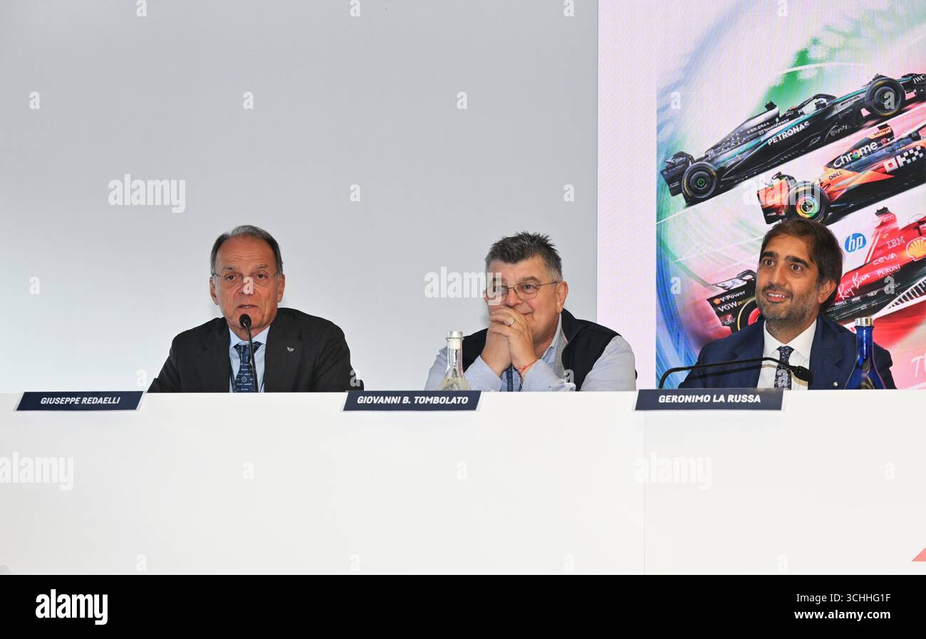 Monza, Italy Formula 1 Pirelli Italian Grand Prix 2025 institutional ...