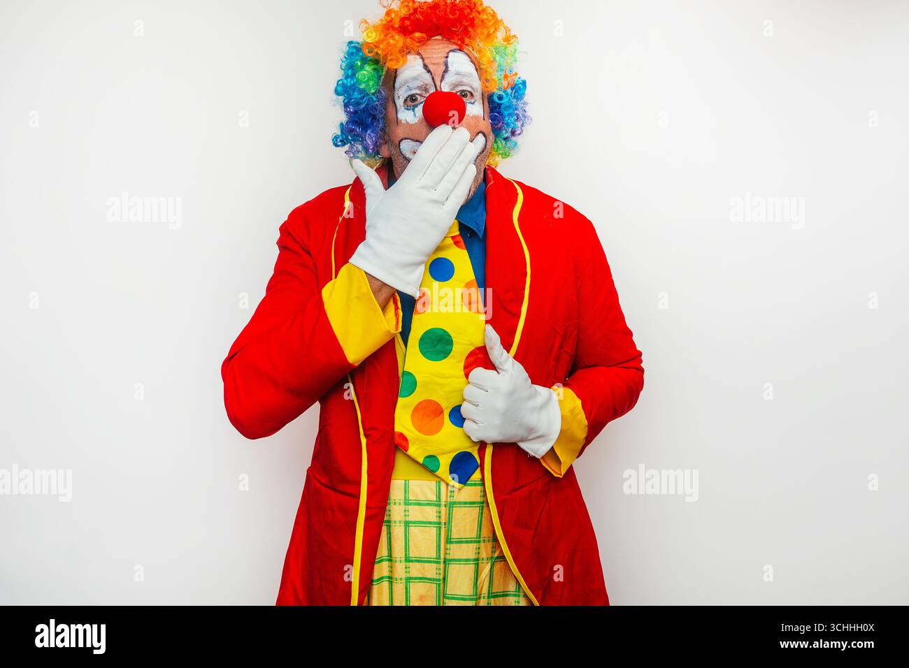Covering laughter hi-res stock photography and images - Alamy