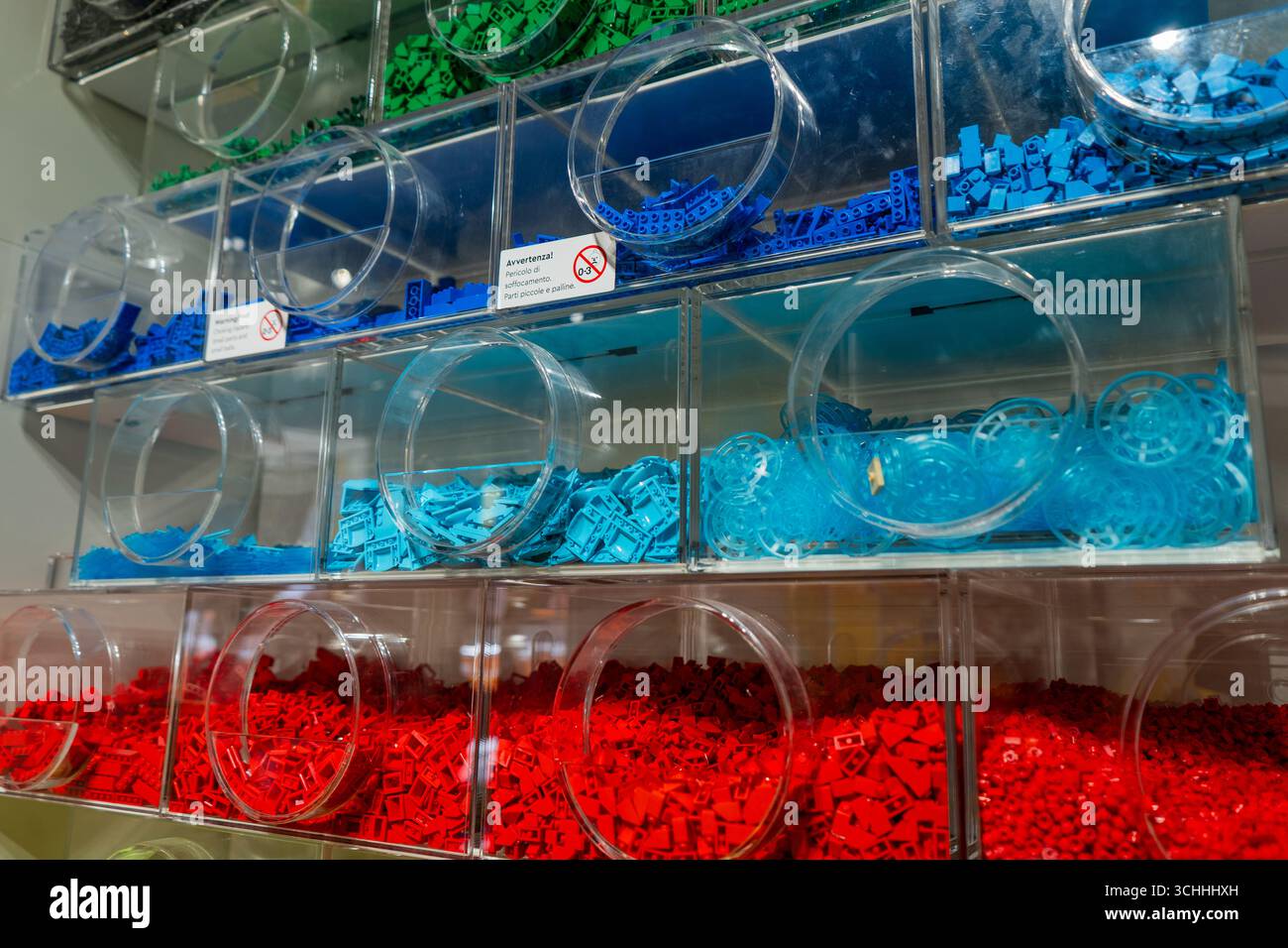 Lego store in Milan. Lego plastic multicolor brick block toys for sale ...