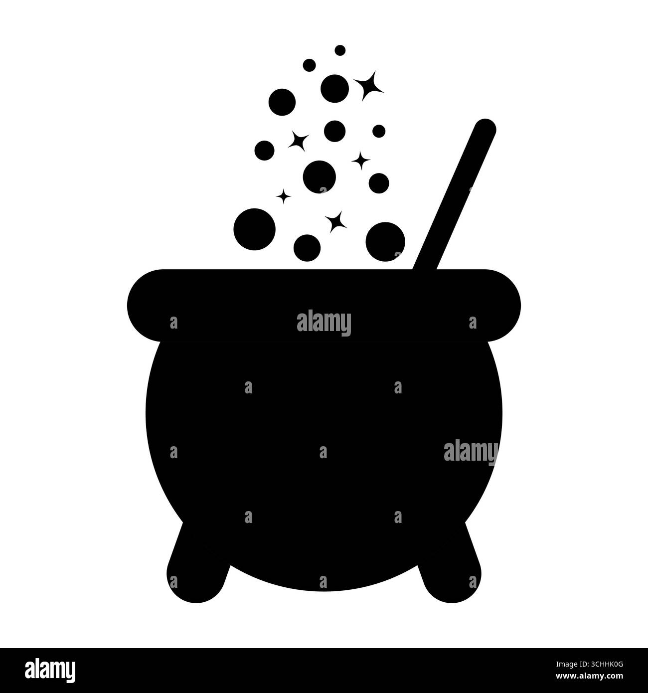 Magic brew vector vectors Black and White Stock Photos & Images - Alamy