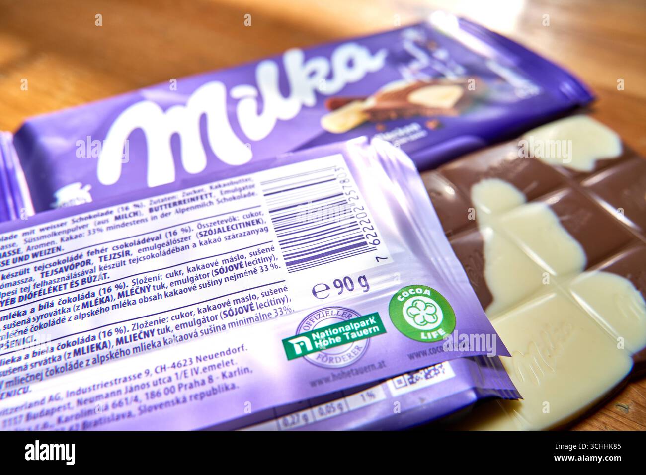 Bavaria, Germany - September 2, 2025: Milka chocolate bar with ...