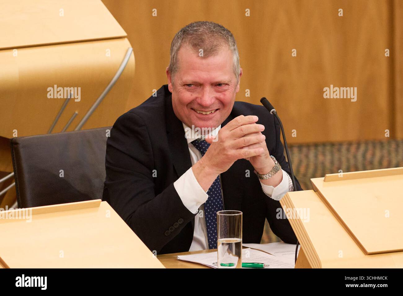 Edinburgh Scotland, UK 02 September 2025. Graham Simpson Reform UK MSP ...