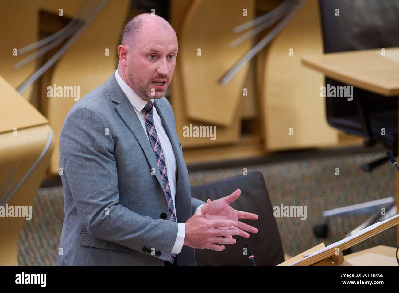 Edinburgh Scotland, UK 02 September 2025. Cabinet Secretary for Health ...