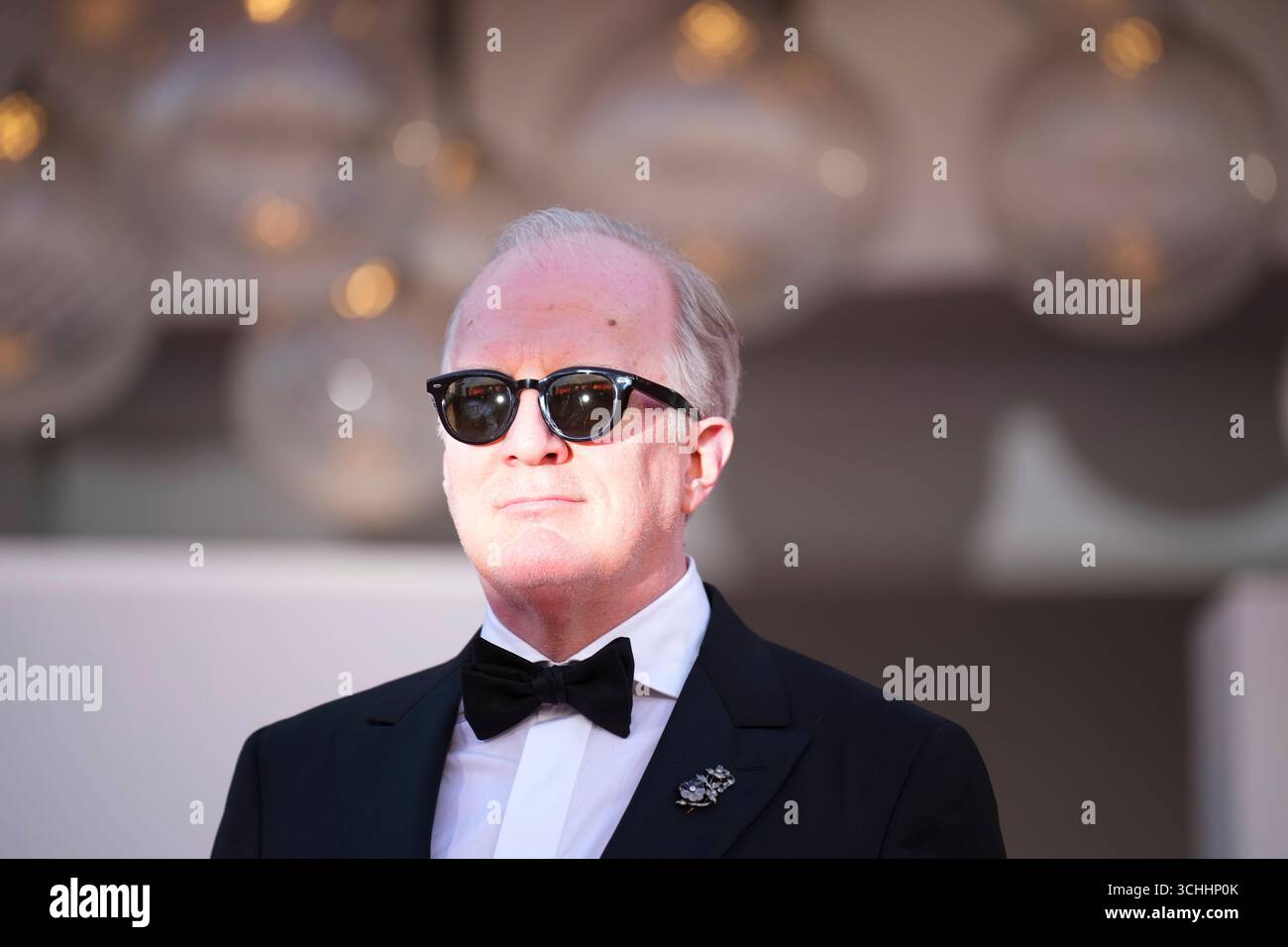 Tracy Letts poses for photographers at the red carpet for the film 'A House of Dynamite' during ...
