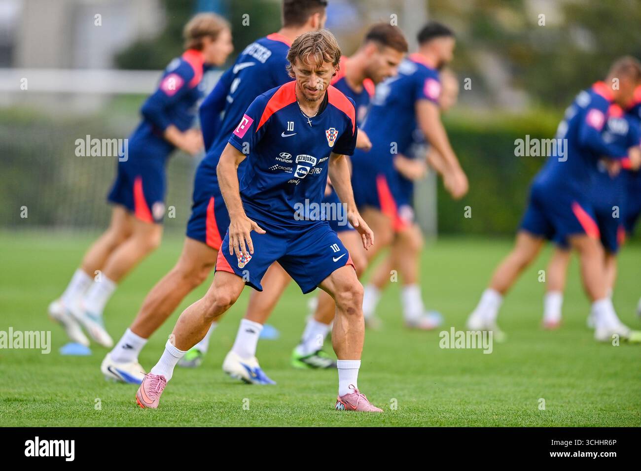 Luka Modric of Croatia during the training session at Maksimir Stadium in Zagreb, Croatia, on ...