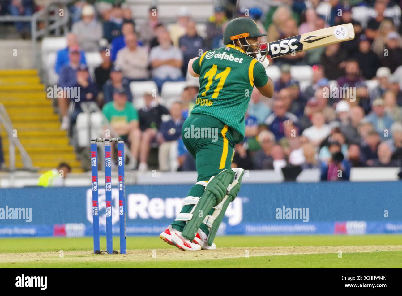Leeds, England, 02 September 2025. Temba Bavuma batting for South ...