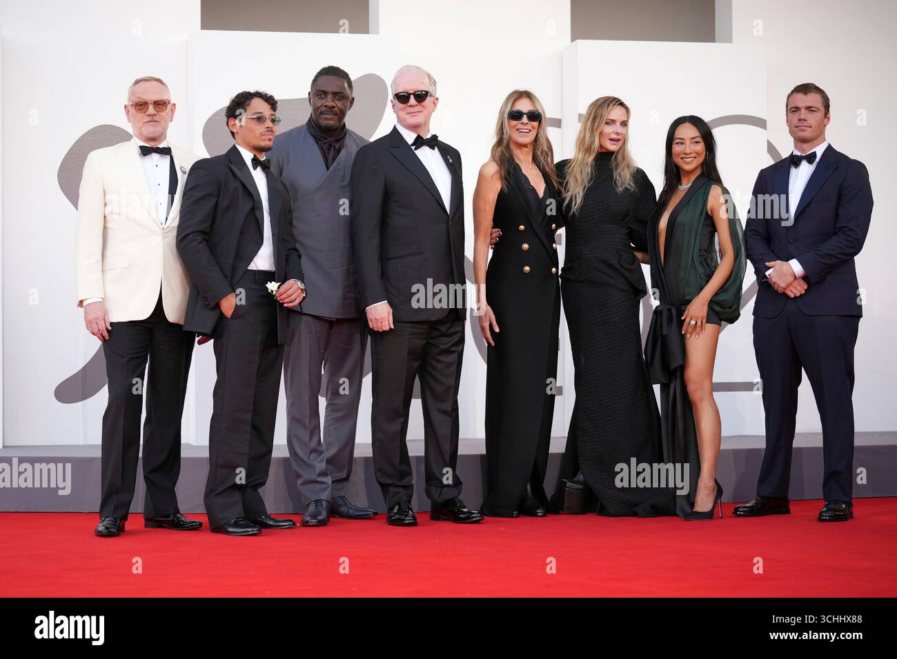 Jared Harris, from left, Anthony Ramos, Idris Elba, Tracy Letts ...