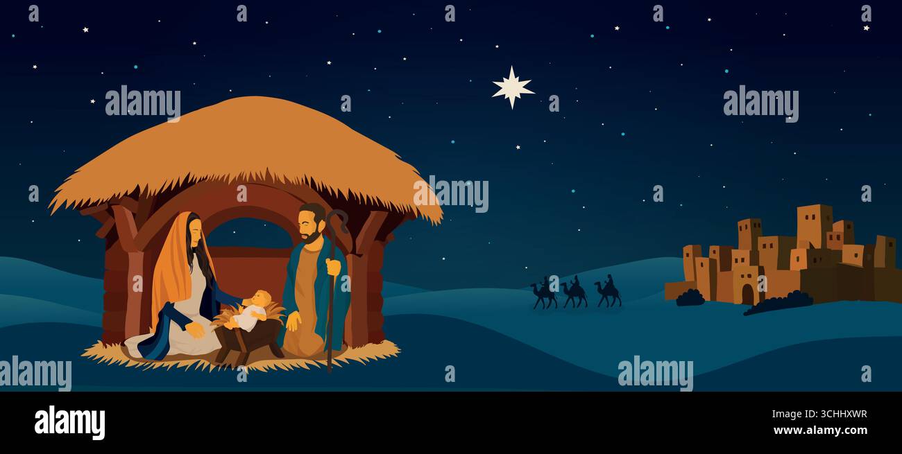 Holy family family in Stock Vector Images - Alamy