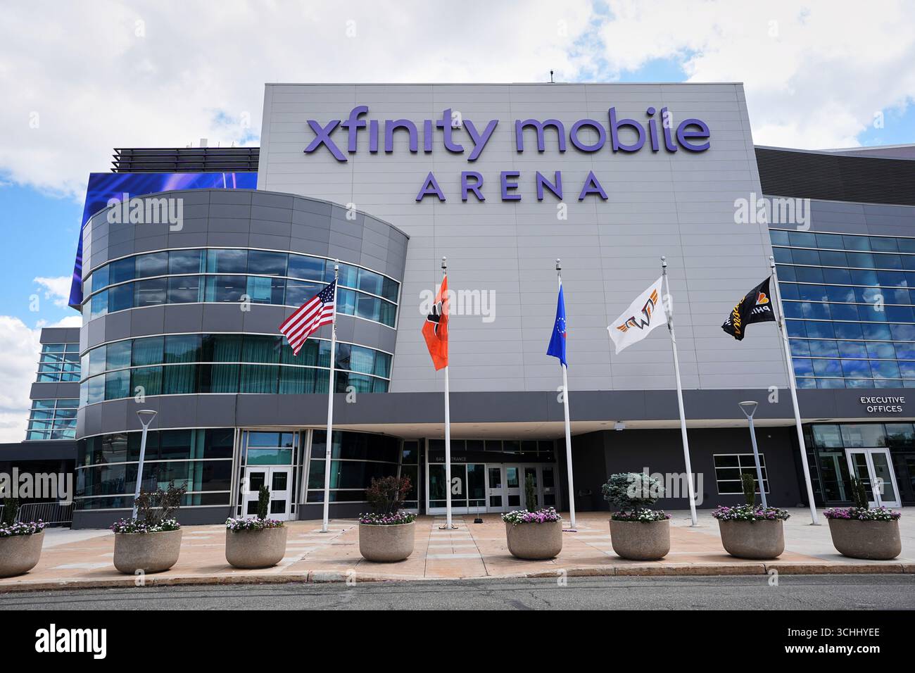 Shown is the Xfinity Mobile Arena in Philadelphia, Tuesday, Sept. 2 ...