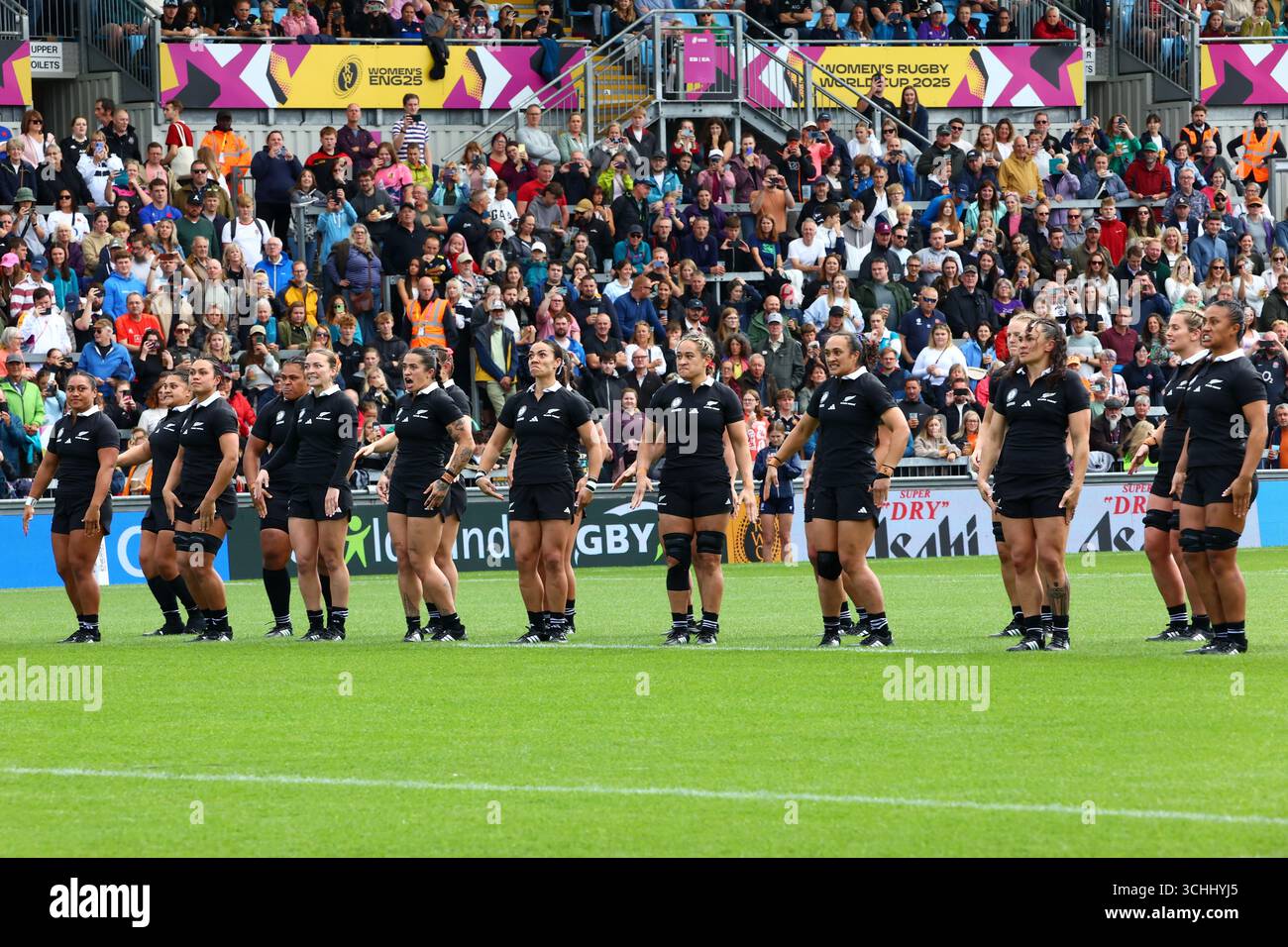 Exeter, Devon, UK. 31st Aug, 2025. Womens Rugby World Cup Pool C: New ...