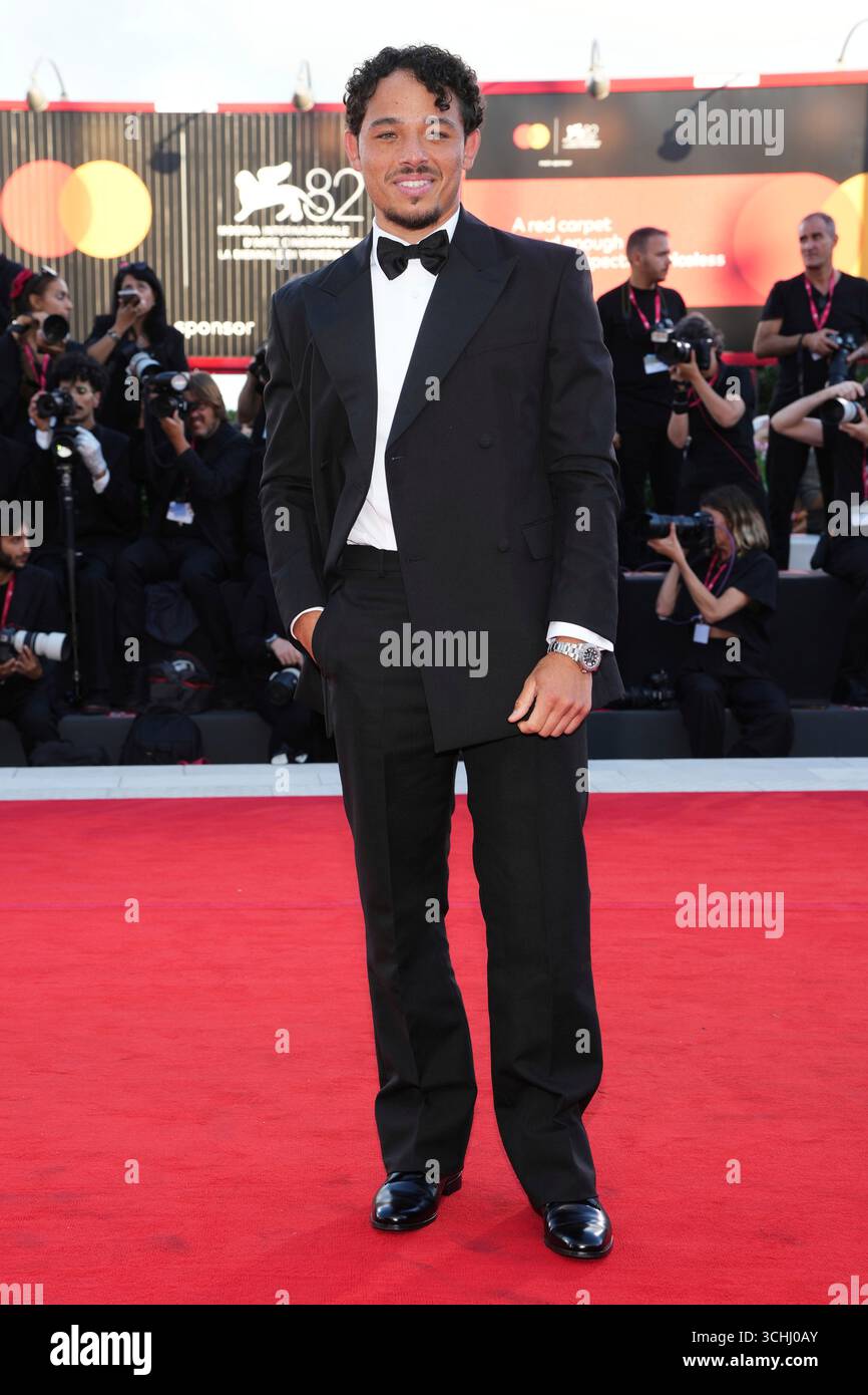 Anthony Ramos poses for photographers at the red carpet for the film 'A ...