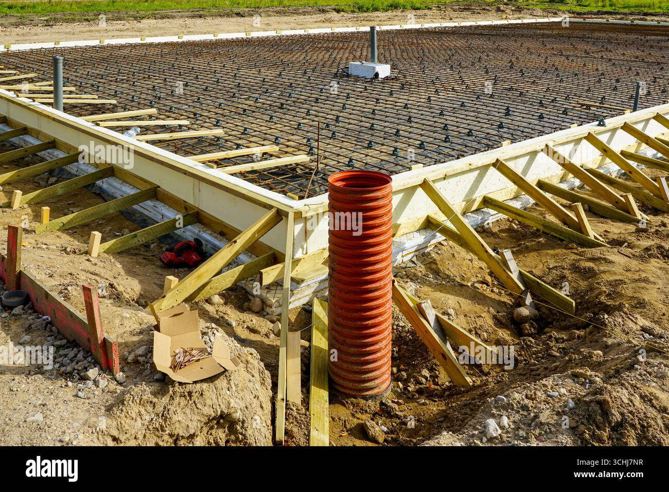 House base drainage pipe hi-res stock photography and images - Alamy