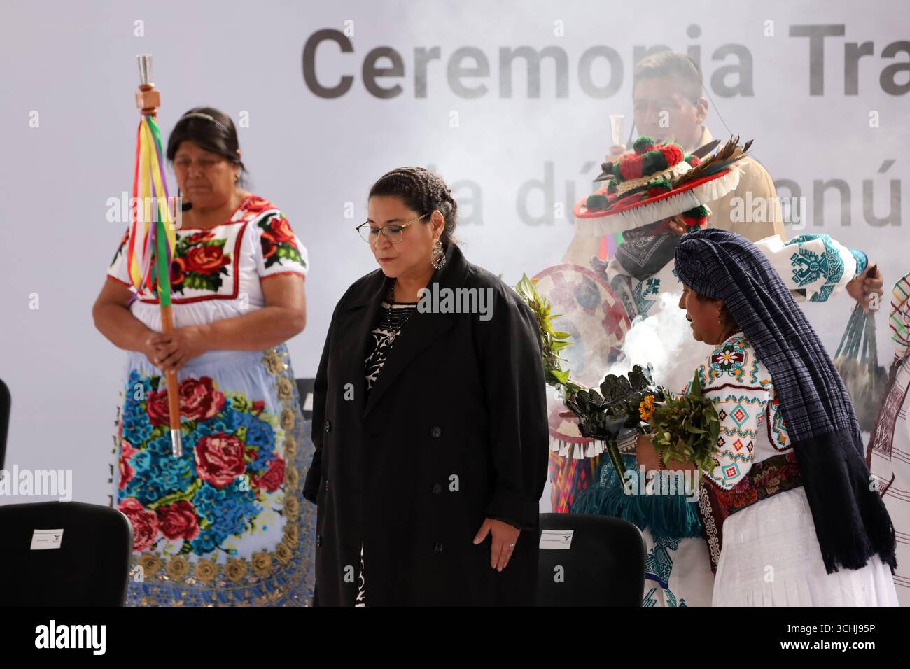 President Of Mexican Supreme Court Hugo Aguilar Receives Baton Of ...
