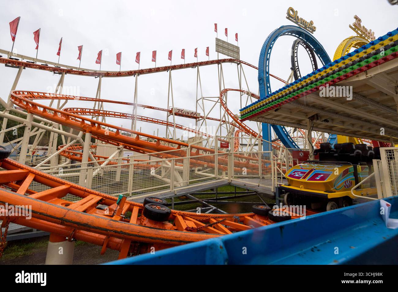 Tödlicher Unfall eines Mitarbeiters von Barth Olympia Looping auf dem ...