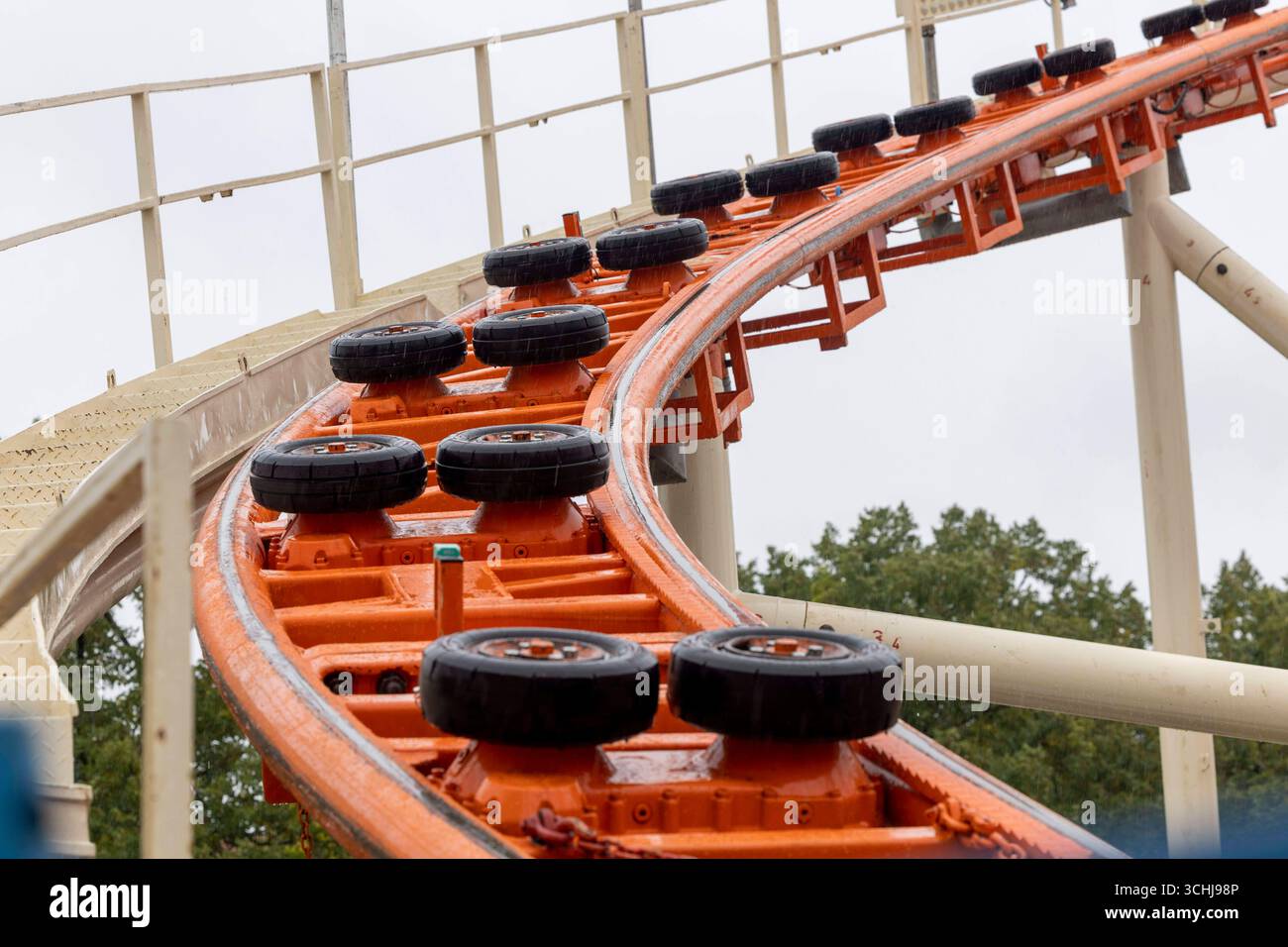 Tödlicher Unfall eines Mitarbeiters von Barth Olympia Looping auf dem ...