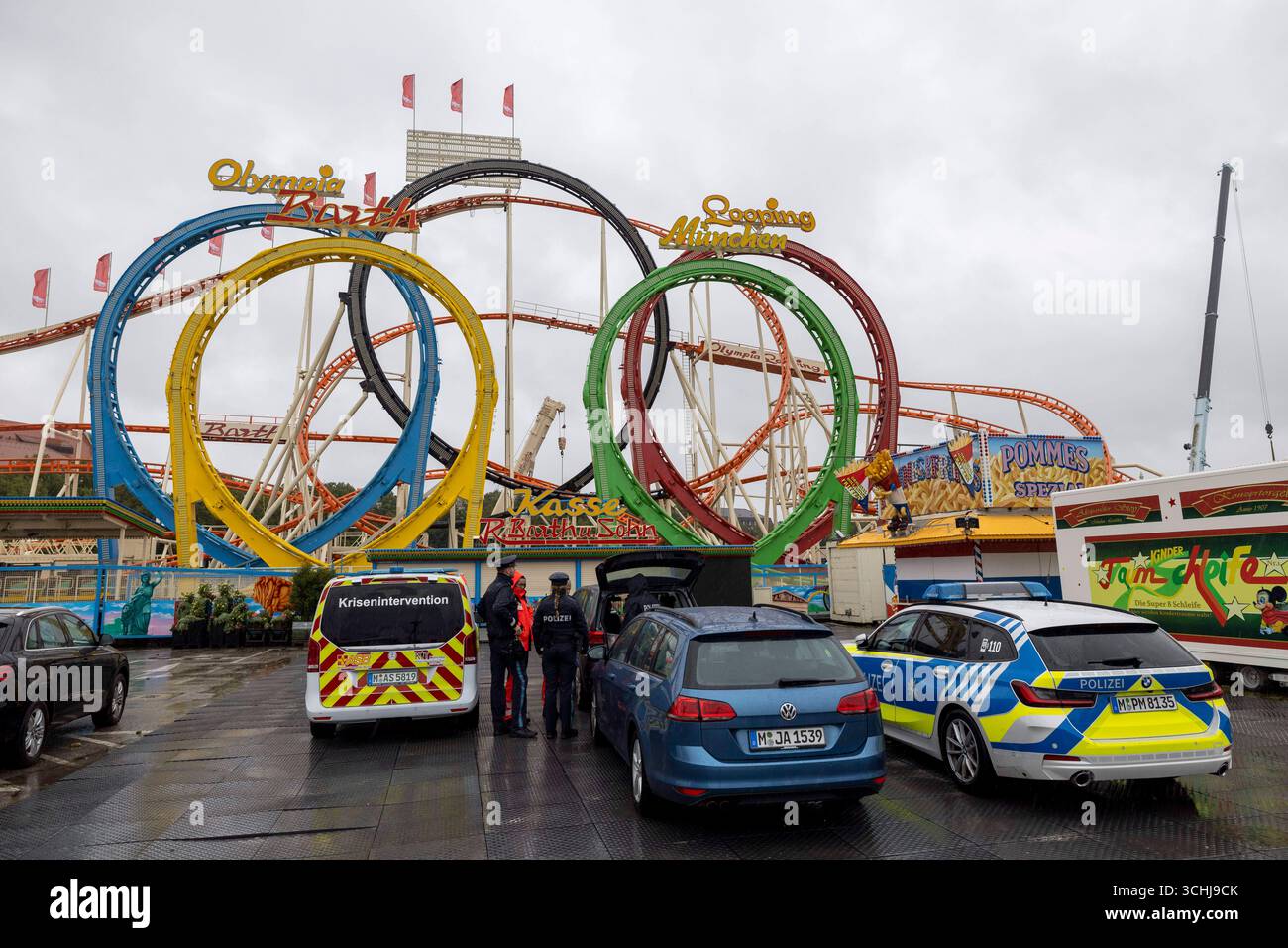 Tödlicher Unfall eines Mitarbeiters von Barth Olympia Looping auf dem ...