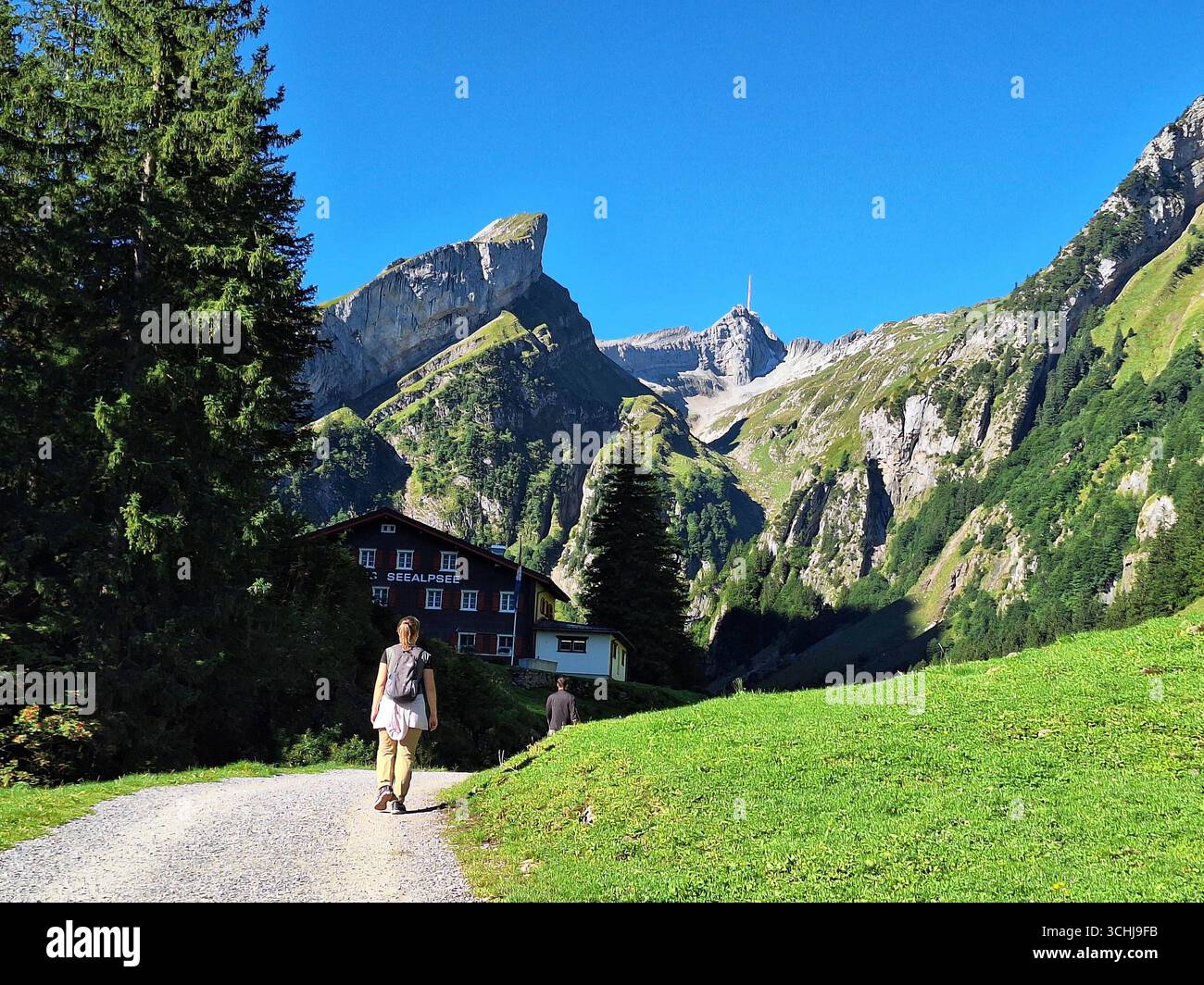 Appenzell Themenbild - Seealpsee, Säntis, Appenzell, Appenzeller Alpen ...