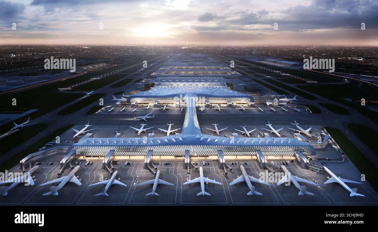 HEATHROW WEST Artist impression of the development proposed by the ...