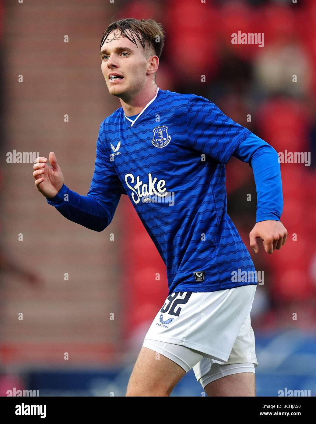 Everton's Callum Bates during the Vertu Trophy match at The Eco-Power ...