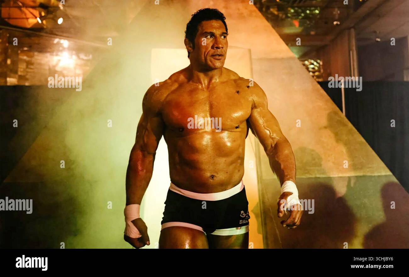 THE SMASHING MACHINE 2025 A24 film wit Dwayne Johnson as the real life ...