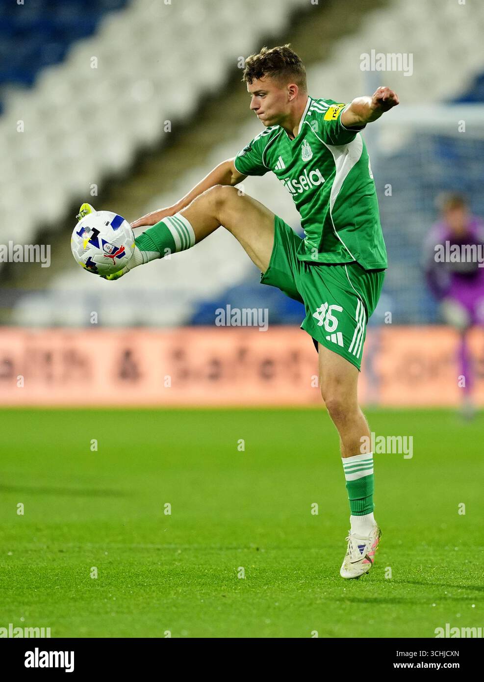 Newcastle United's Scott Bailey during the Vertu Trophy match at the ...