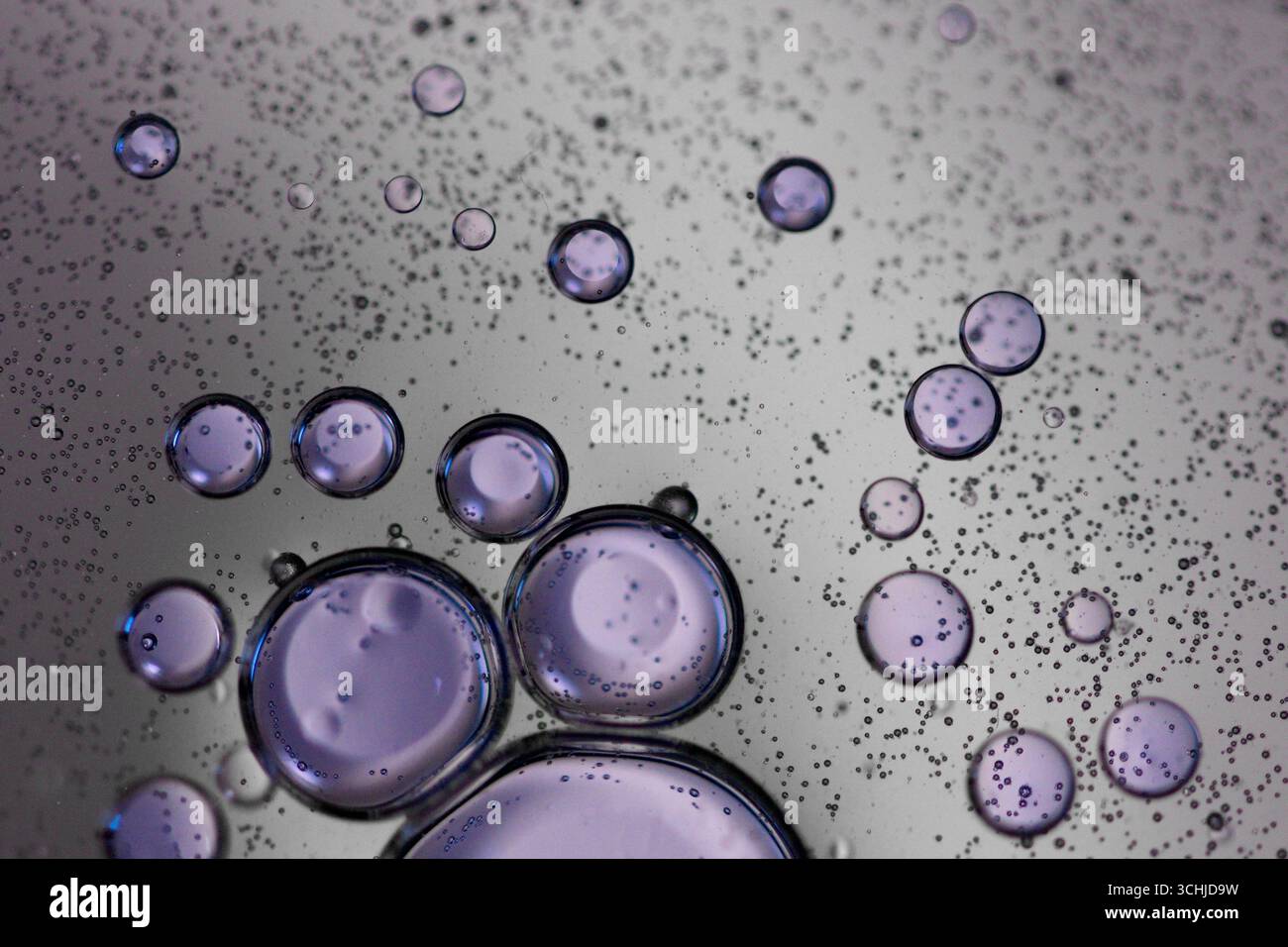 Purple wall water bubbles in hi-res stock photography and images - Alamy