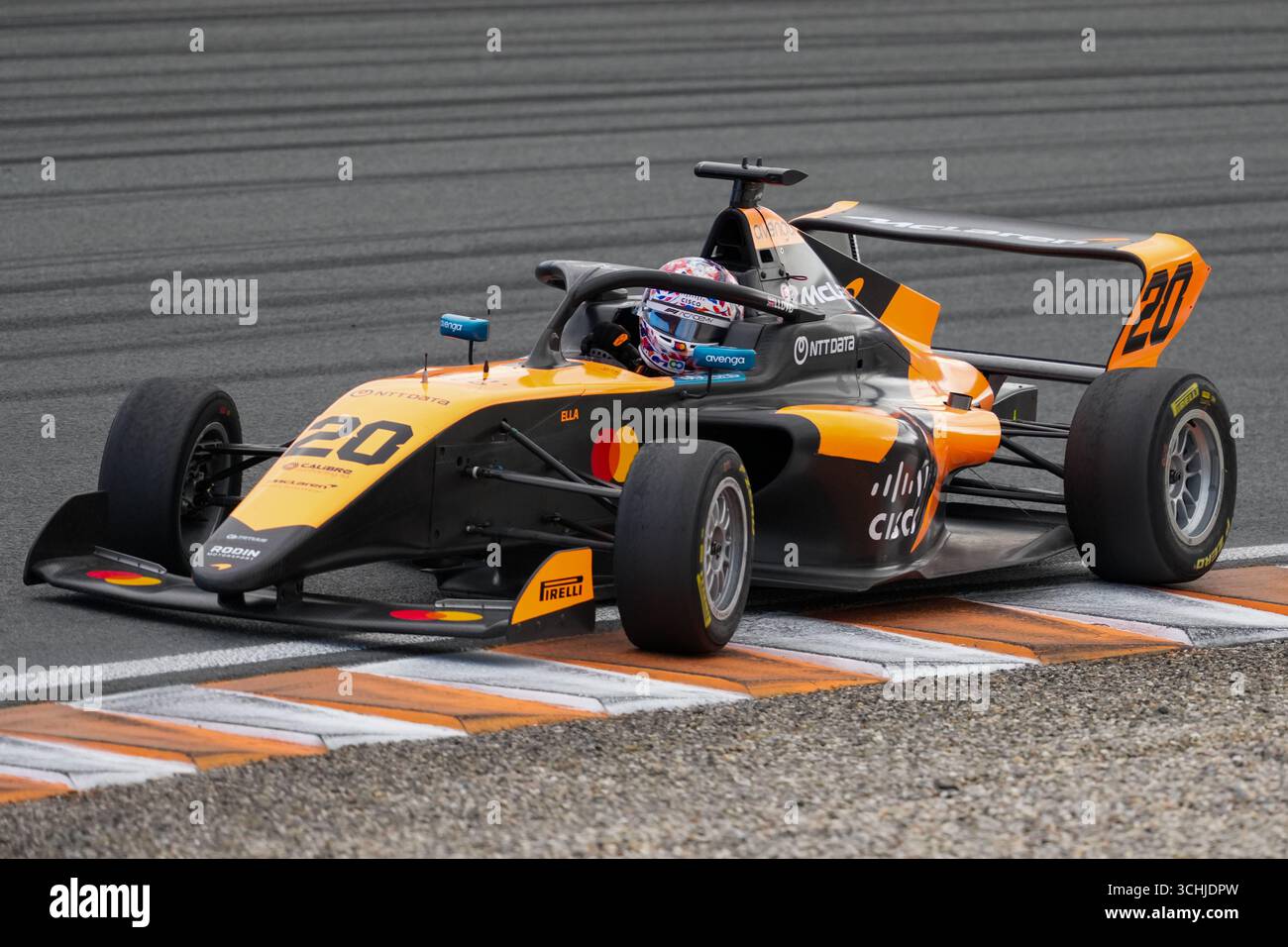 ZANDVOORT, NETHERLANDS - AUGUST 31: Ella Lloyd of Rodin Motorsport ...