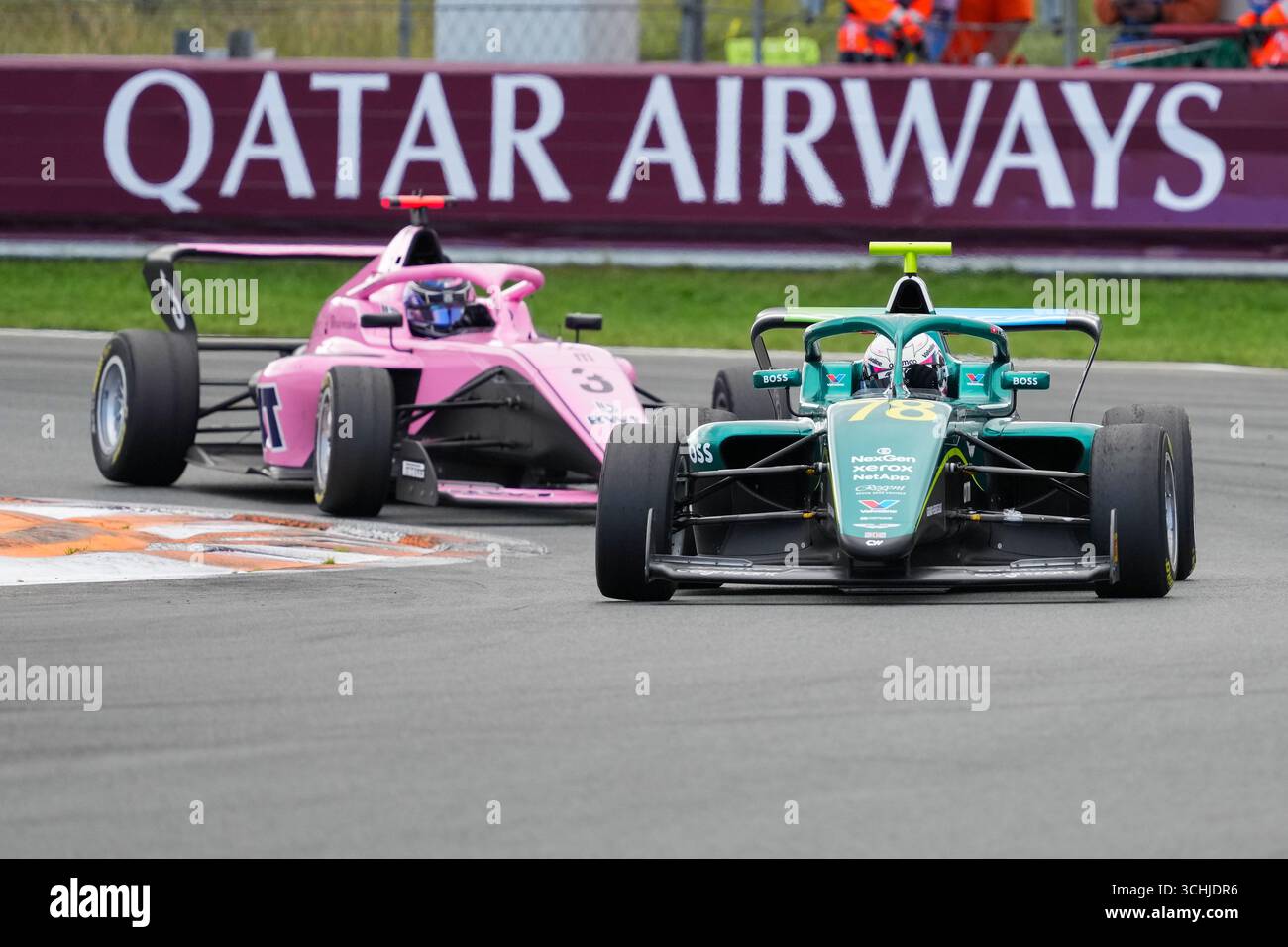ZANDVOORT, NETHERLANDS - AUGUST 31: Nina Gademan of PREMA Racing, Tina ...