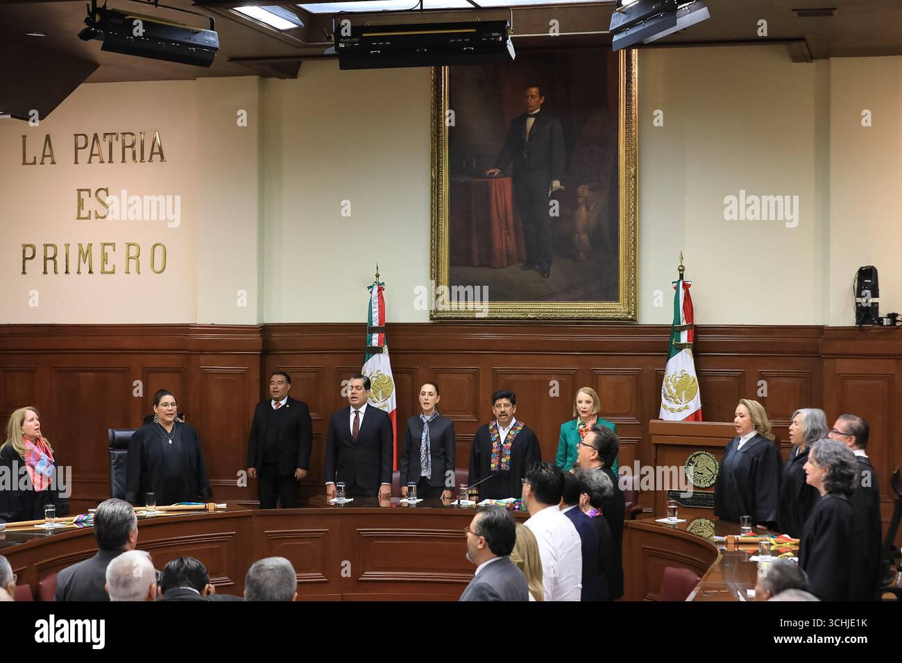 Mexico City, Mexico. 02nd Sep, 2025. (L-R) Congressman Sergio Gutierrez ...
