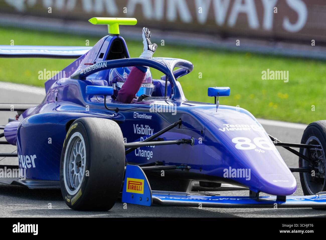 ZANDVOORT, NETHERLANDS - AUGUST 31: Esmee Kosterman of Hitech TGR ...