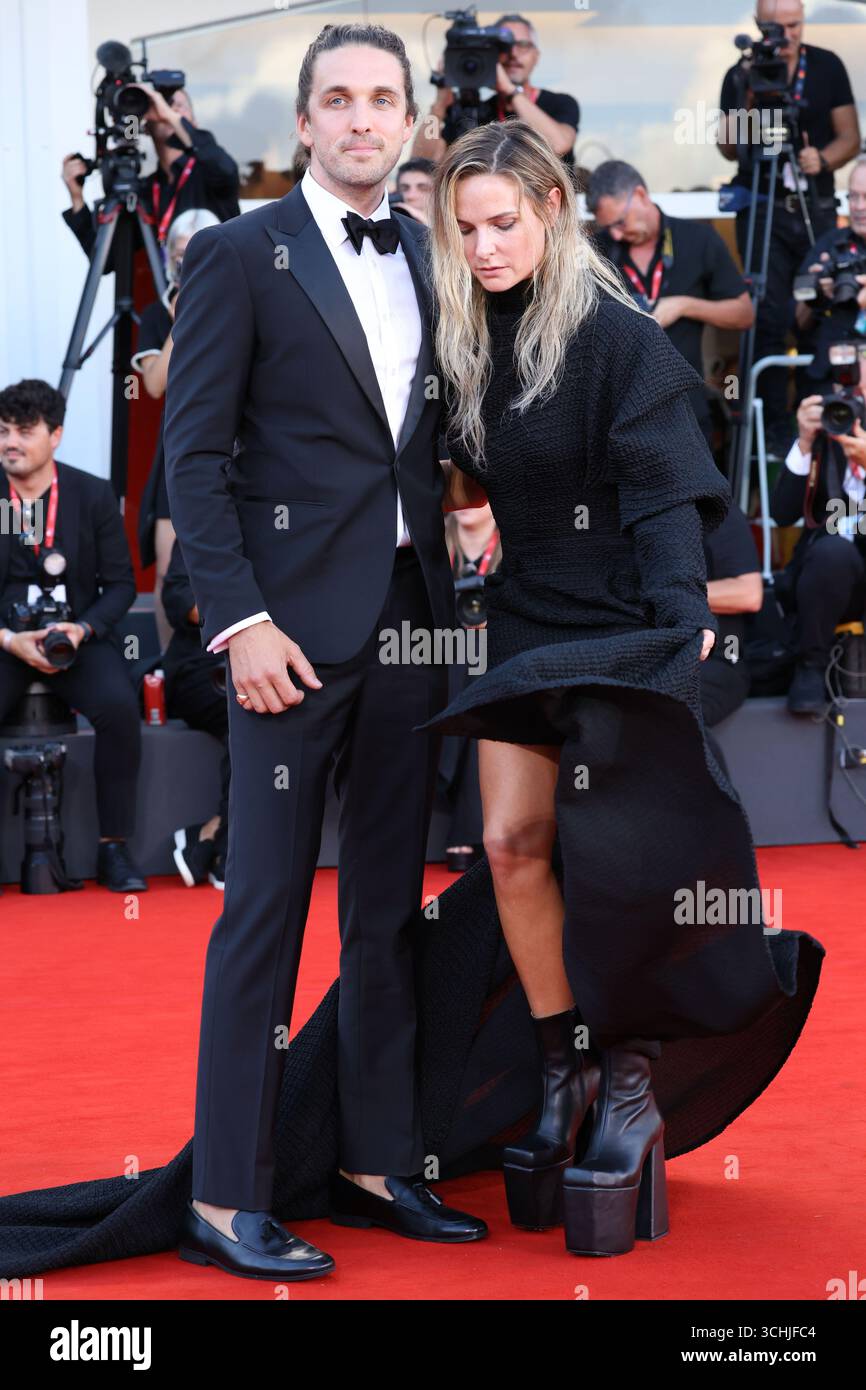 Rory St. Clair Gainer and Rebecca Ferguson'A House of Dynamite ...
