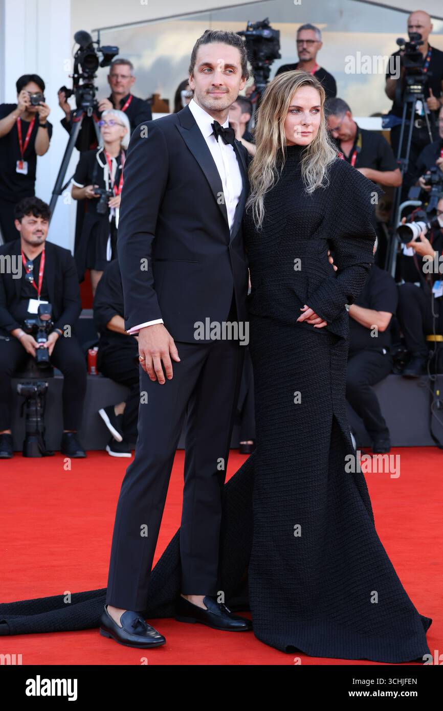 Rory St. Clair Gainer and Rebecca Ferguson'A House of Dynamite ...