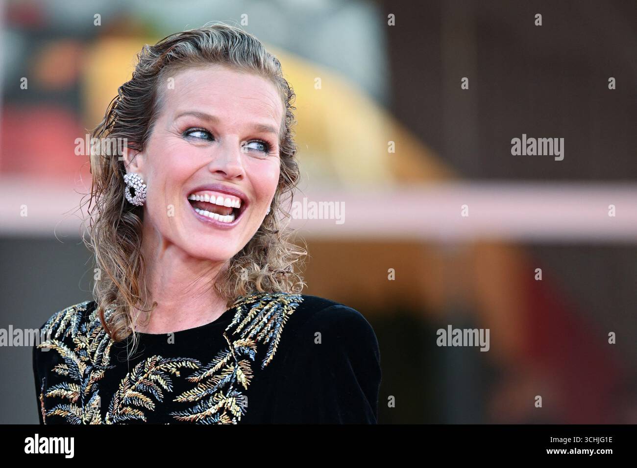 Eva Herzigova attending the A House Of Dynamite Premiere as part of the ...