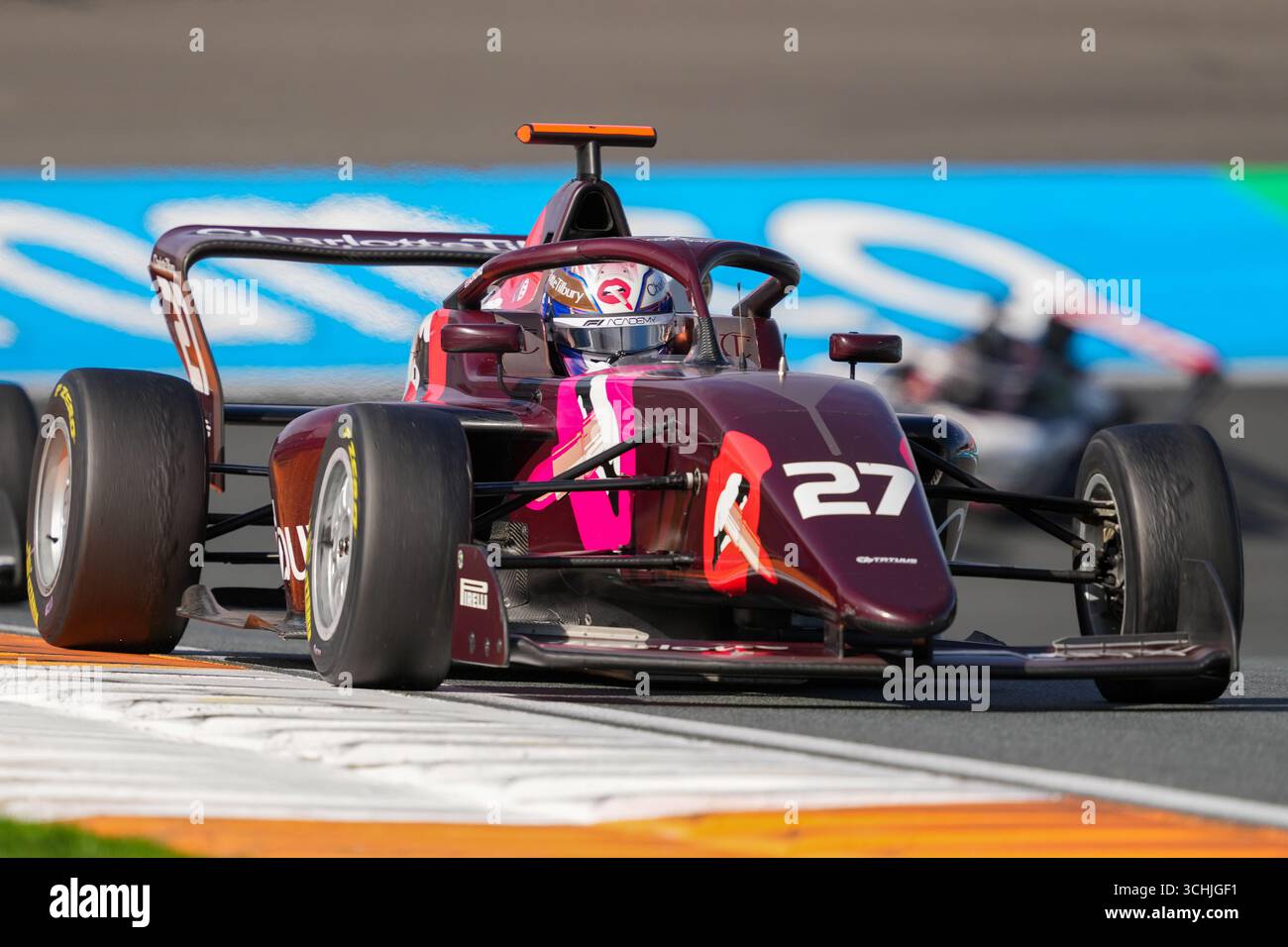 ZANDVOORT, NETHERLANDS - AUGUST 31: Chloe Chong of Rodin Motorsport ...