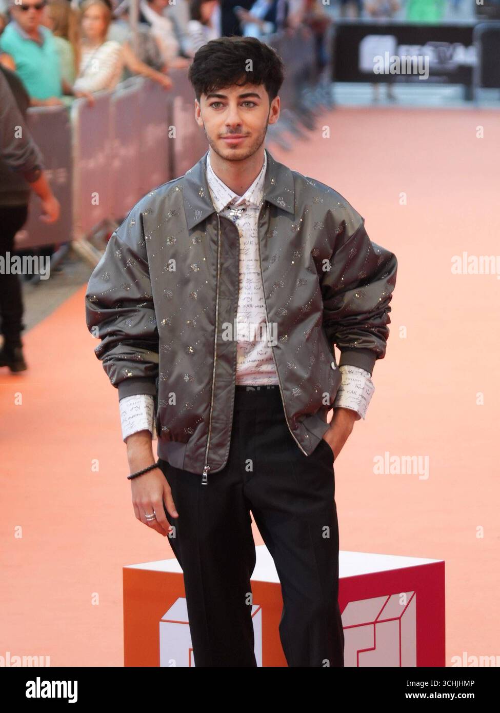 Ruben Fernandez during the screening of the 3 episodes of the series ...