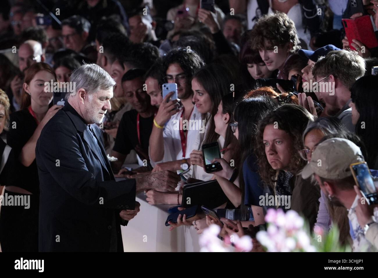 Gus Van Sant signs to the fans at the Campari Passion For Film Award ...