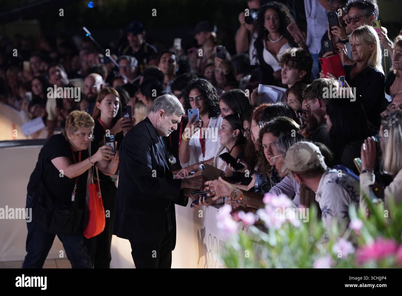Gus Van Sant signs to the fans at the Campari Passion For Film Award ...