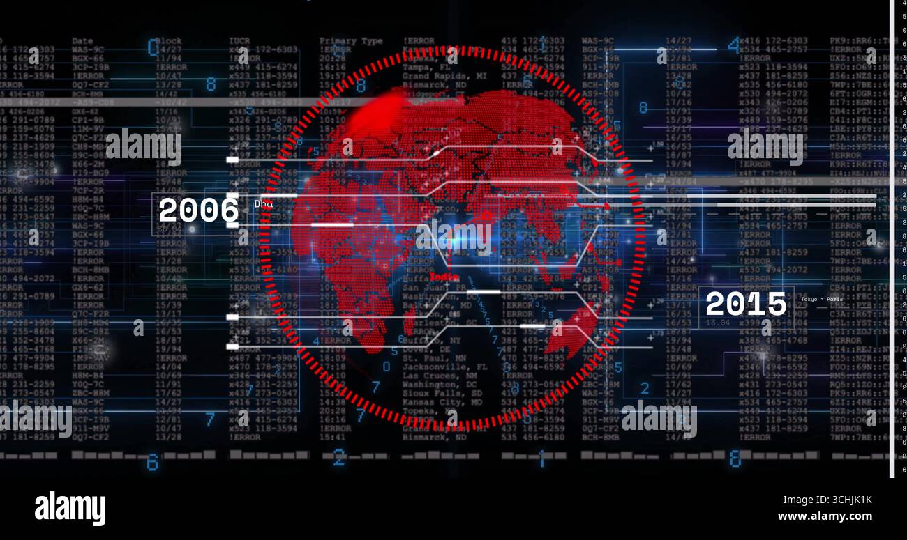 Streaming world map overlay hi-res stock photography and images - Alamy