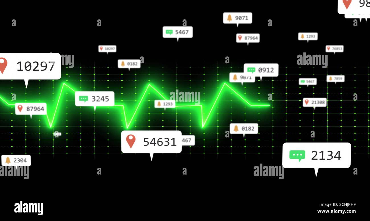 Cells green numbers on hi-res stock photography and images - Alamy