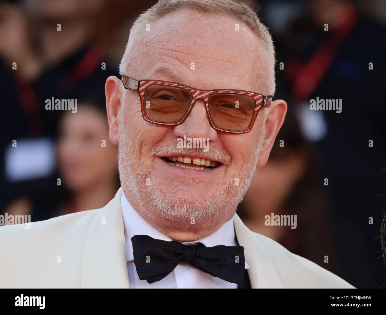 Venice, Italy, 2nd September, 2025. Jared Harris arriving on the red ...