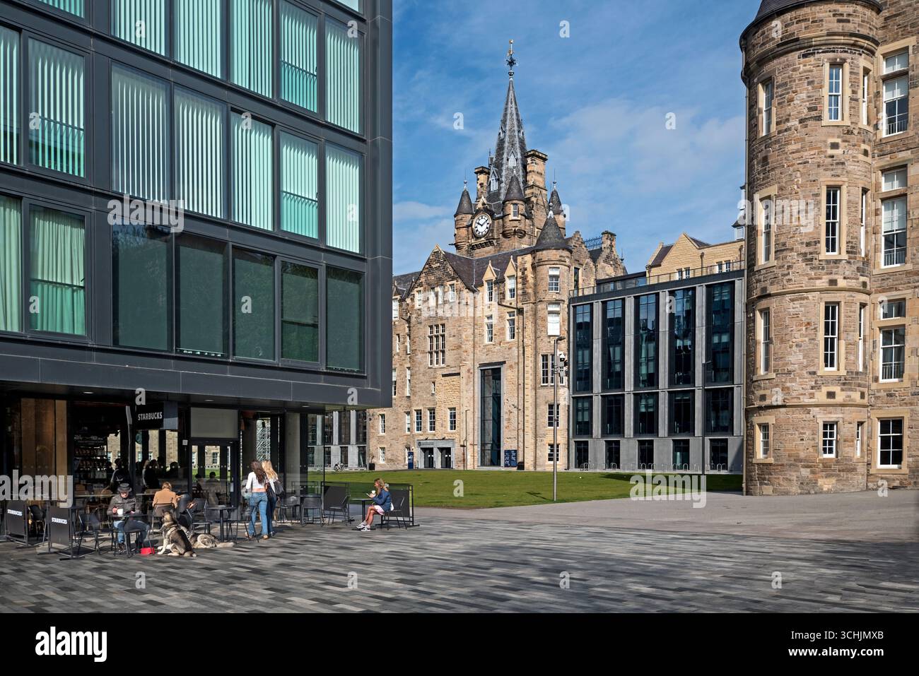 Contrasting architecture of the Edinburgh Futures Institute and modern ...