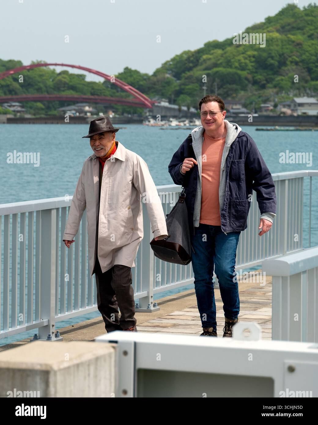 Rental Family (2025) Akira Emoto Brendan Fraser *Filmstill - Editorial ...